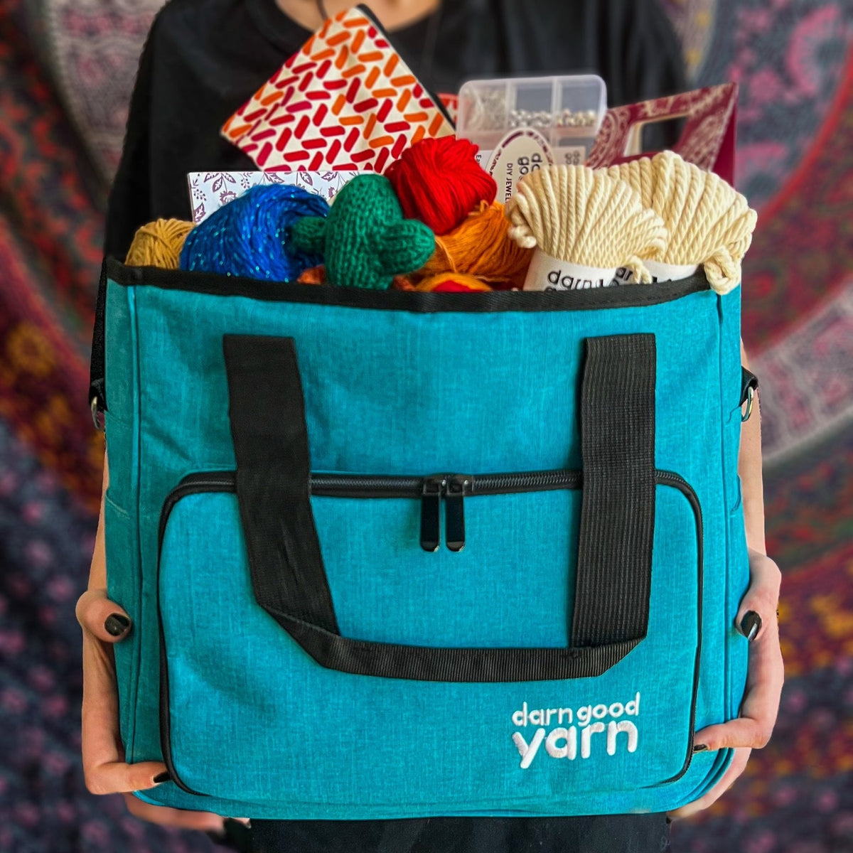 8 Must Have Knitting Tote Bags & Organizers | Darn Good Yarn