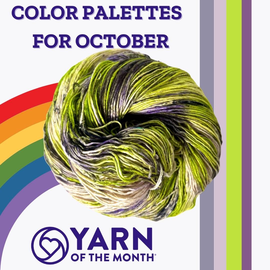 Color Palettes For October: Yarn Of The Month | Darn Good Yarn