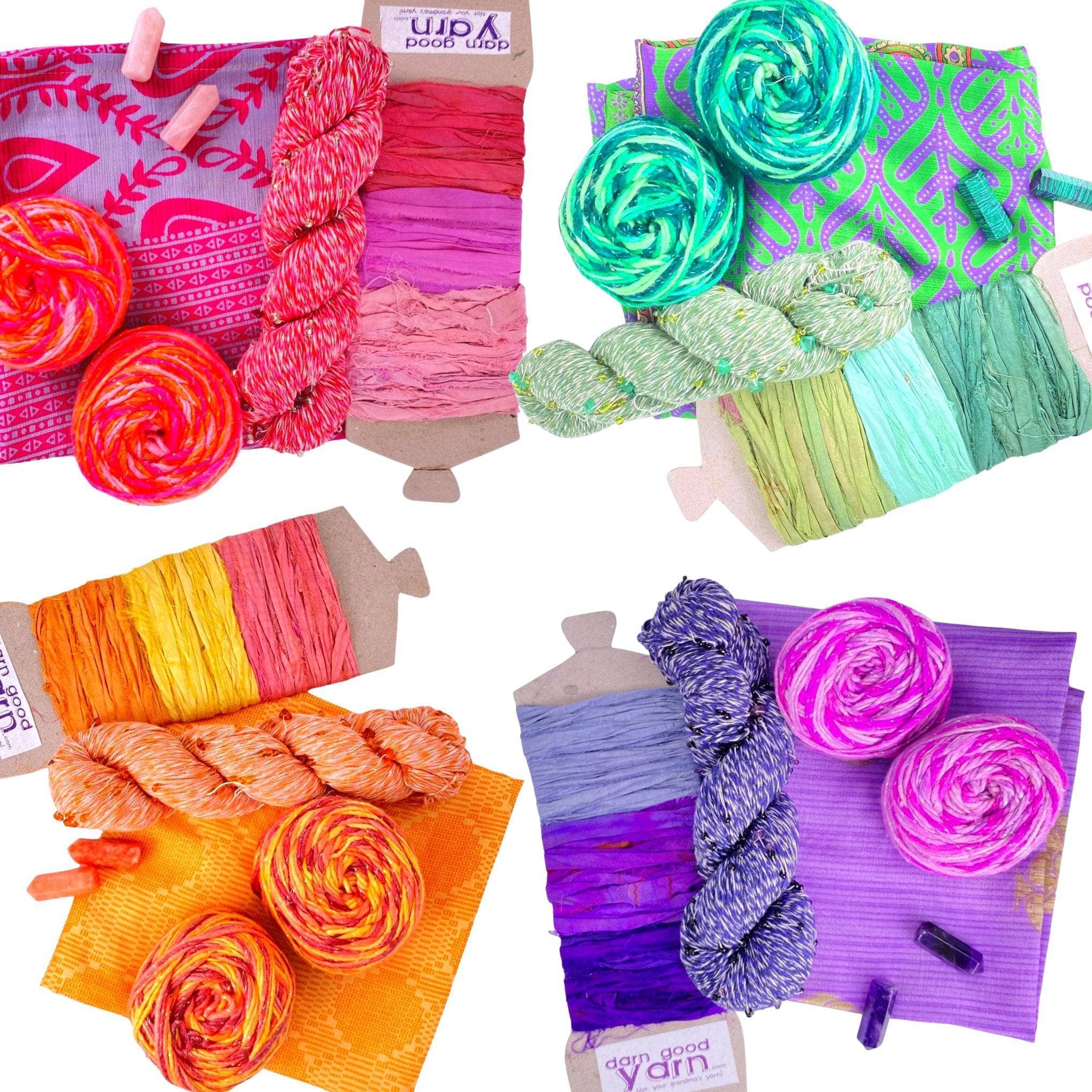 Mindful Magic: The Joy of Crafting with Chakra Beaded Cotton Yarn ...