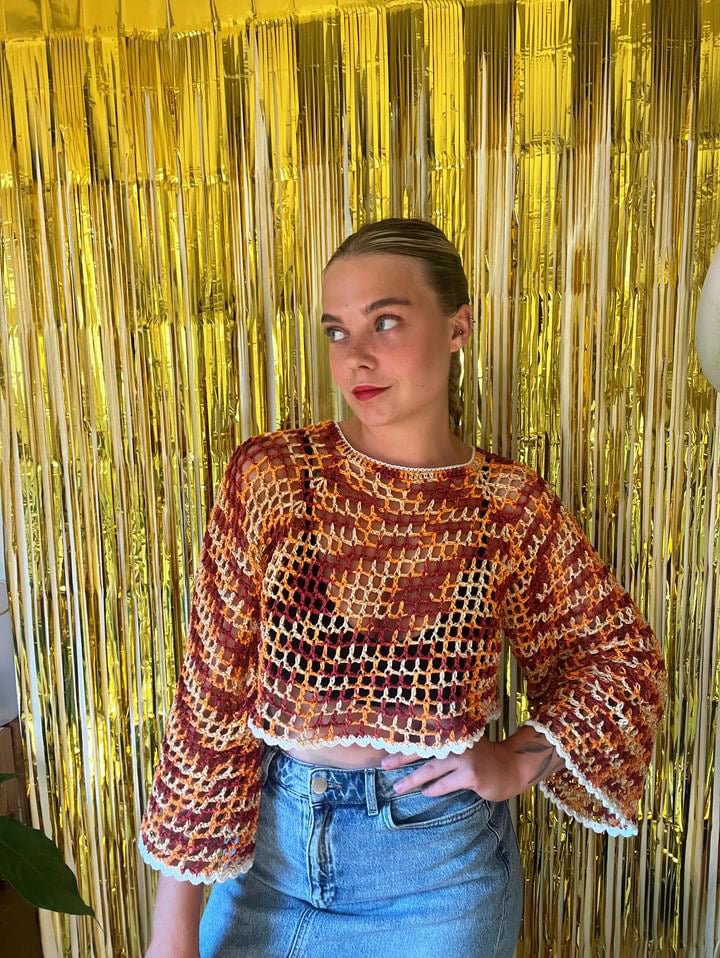 Creating Magic with Yarn: A Stunning DIY Top by Our Yarn of the Month ...