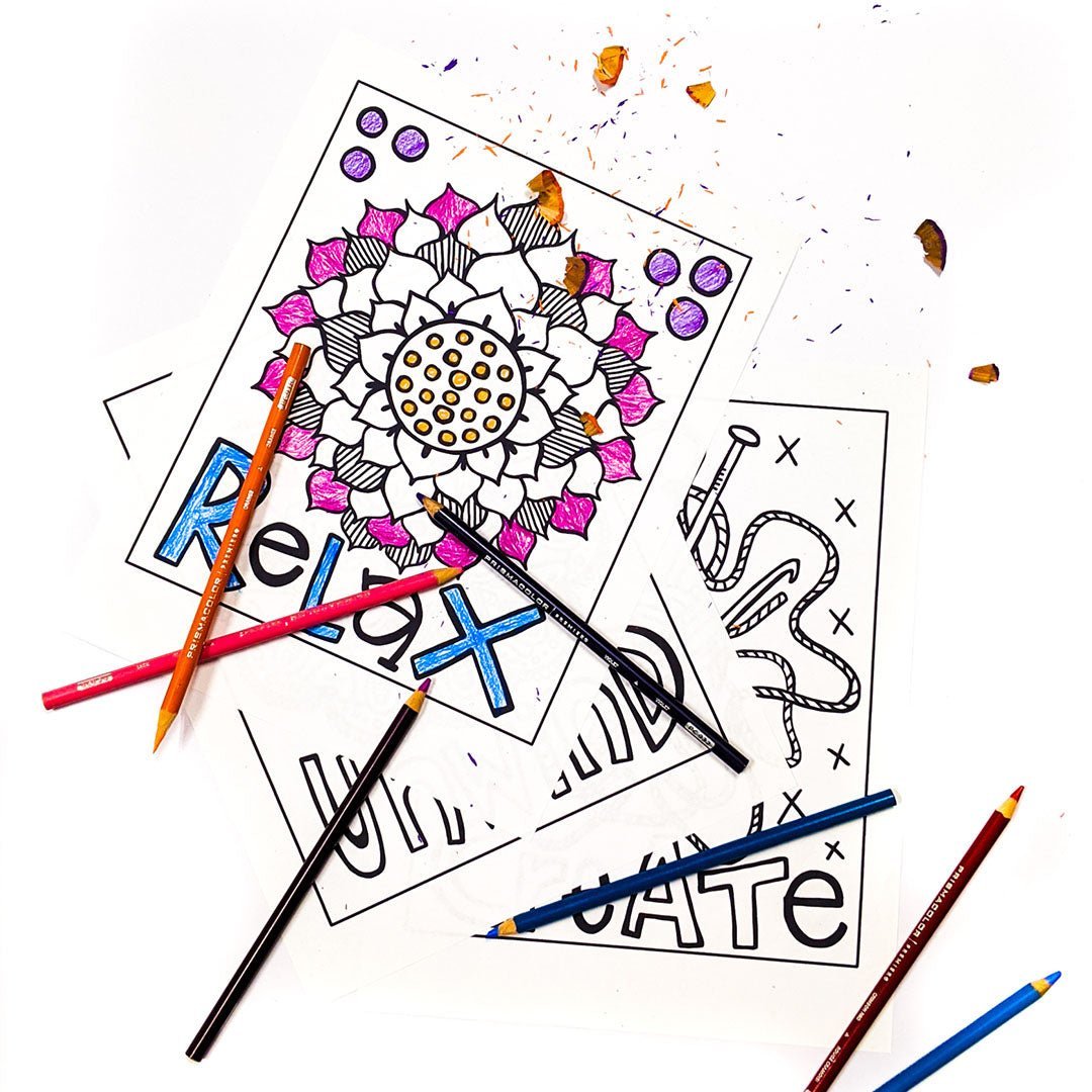 Daily Free Printable Coloring Pages & Free Patterns | Darn Good Yarn