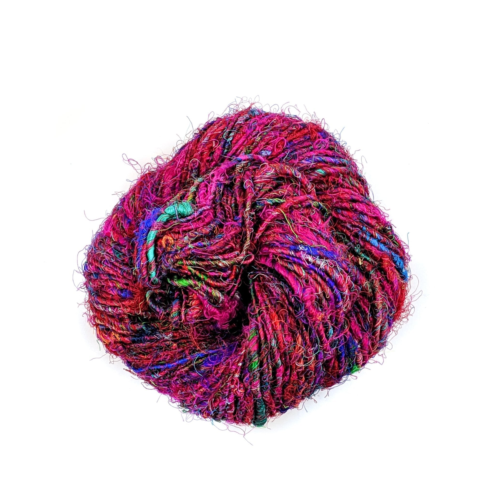 Everything You Need To Know : Premium Sari Silk Handspun Yarn | Darn ...