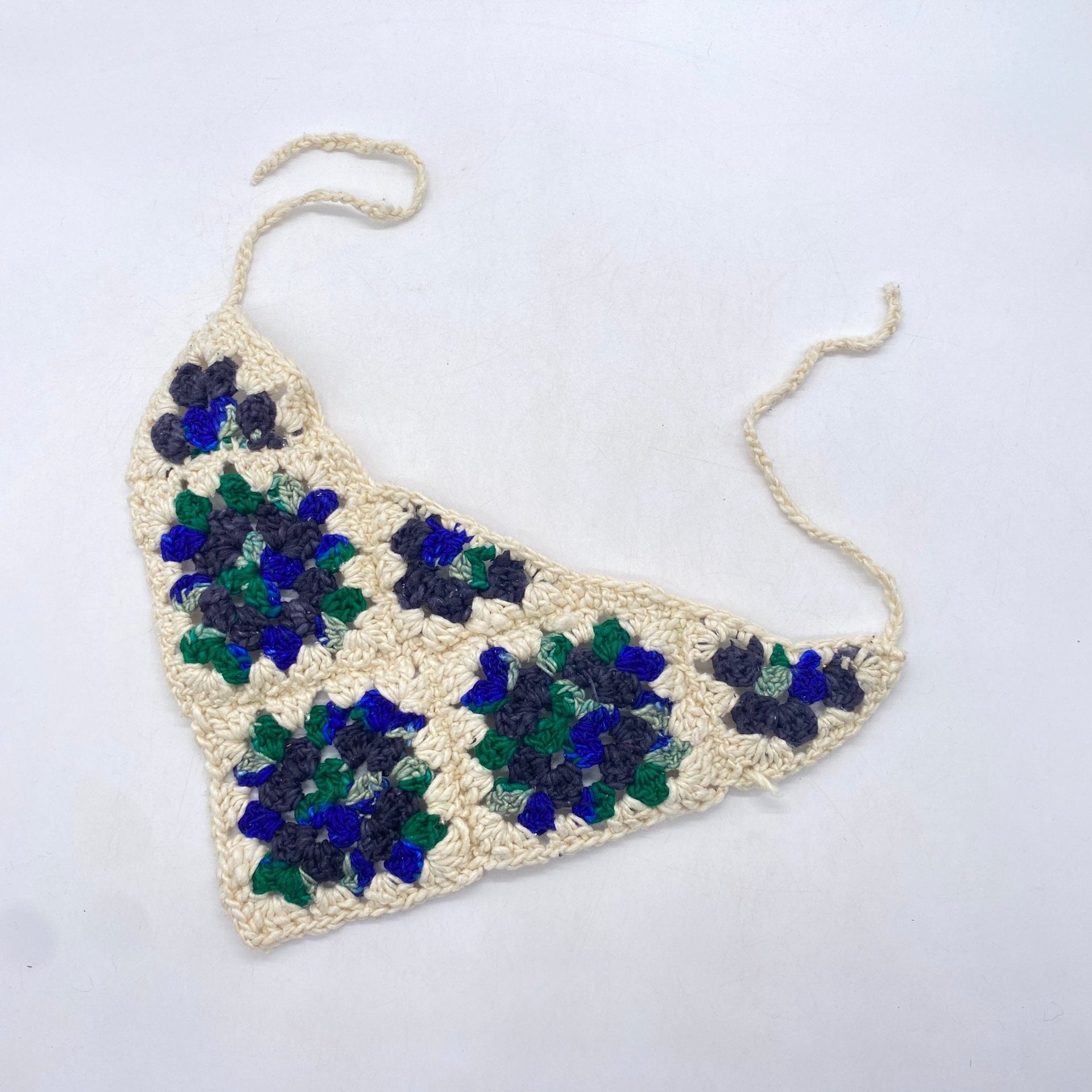 Granny Square Crochet Bandana | Easy DIY Crochet Tutorial | Darn Good Yarn