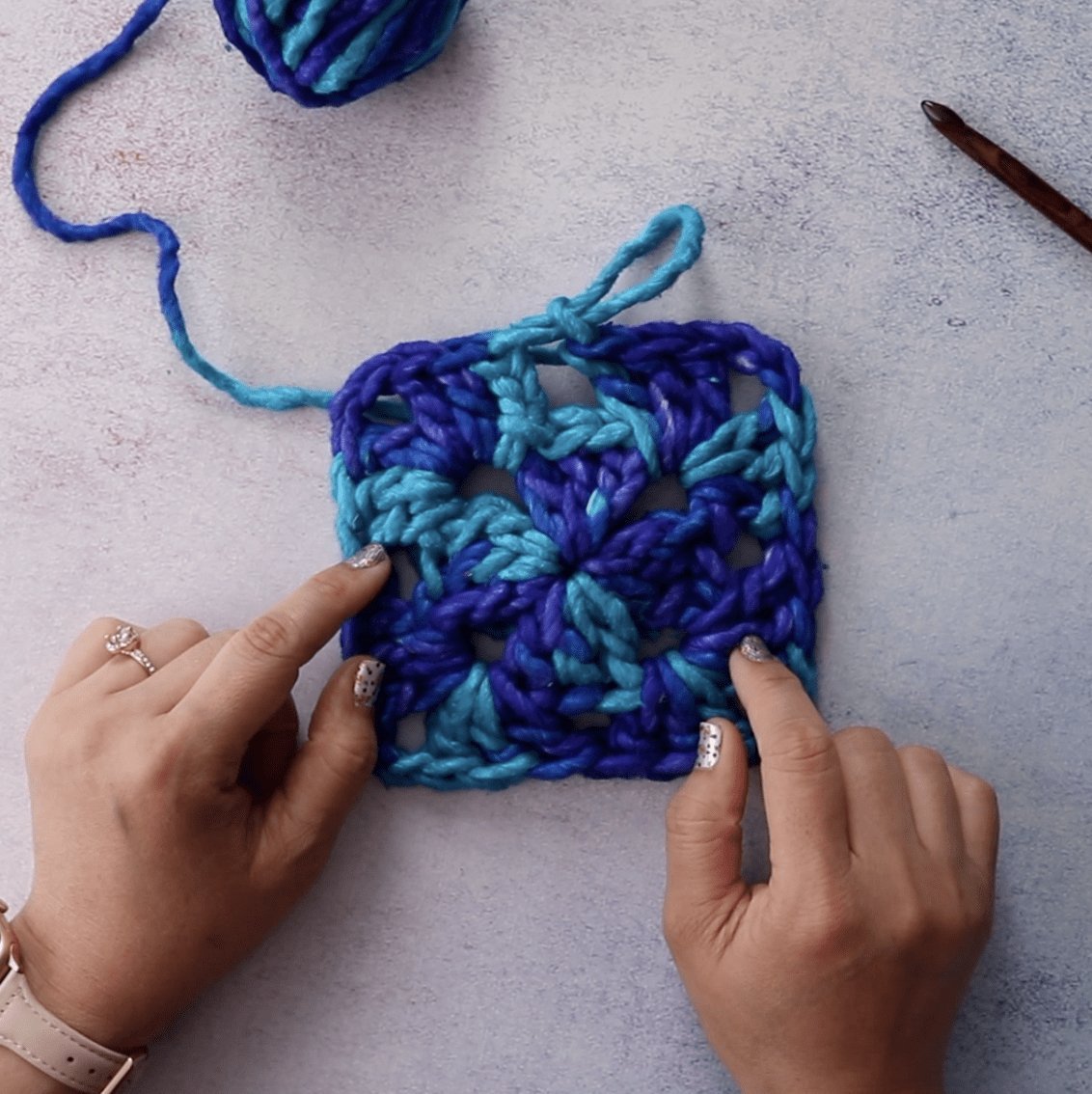 How to Crochet: Granny Stitch | Darn Good Yarn