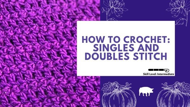Crochet Single & Double Stitches | Darn Good Yarn
