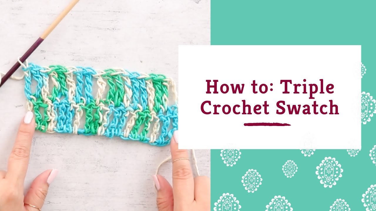 How to Triple Crochet | Darn Good Yarn