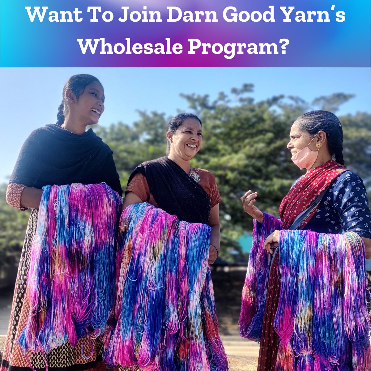 Want To Join Darn Good Yarn’s Wholesale Program? | Darn Good Yarn