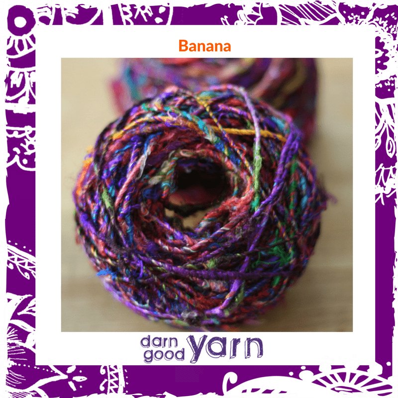 Banana Fiber Yarn | Darn Good Yarn