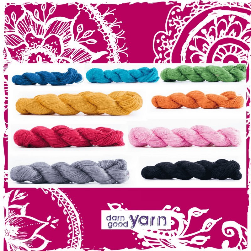 Linen Yarn - Sweaters - Scarves - Shawls