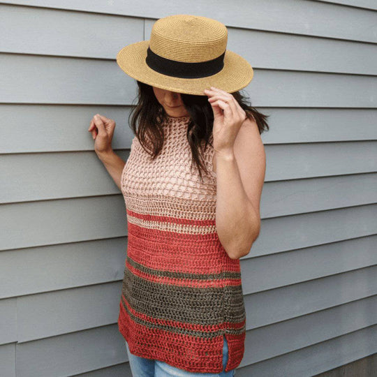 Easy Breezy Top Crochet Kit | Darn Good Yarn
