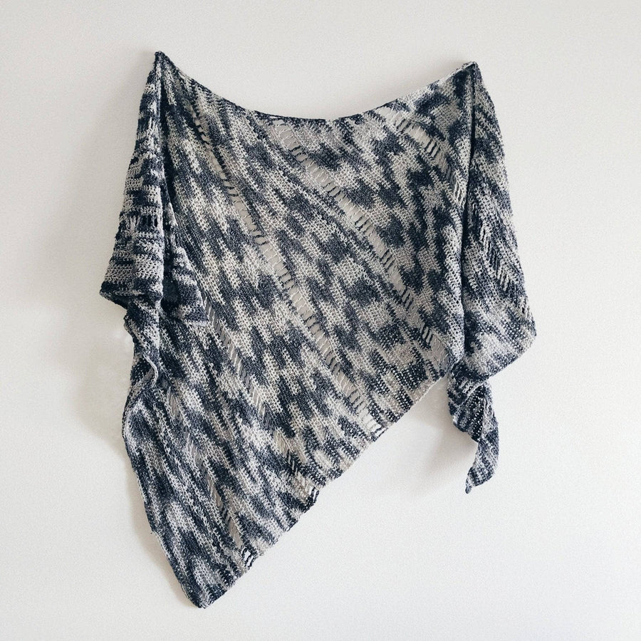 Star Stitch Lace Weight Shawl Pattern | Darn Good Yarn