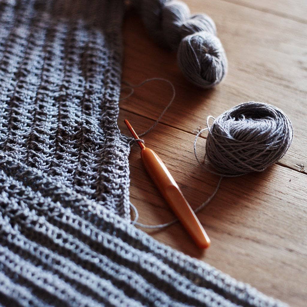 Crossed Stitched Top Crochet Kit | Darn Good Yarn