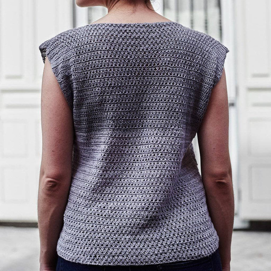 Crossed Stitched Top Crochet Kit | Darn Good Yarn